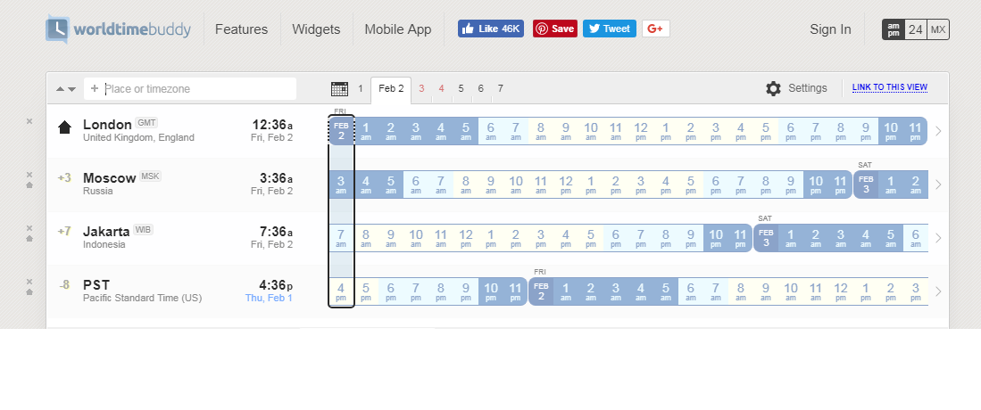 Global collaboration, watch to the time synchronization | sharing is caring